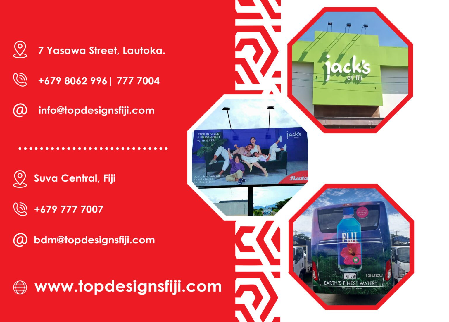 Contact Us - Top Designs Fiji